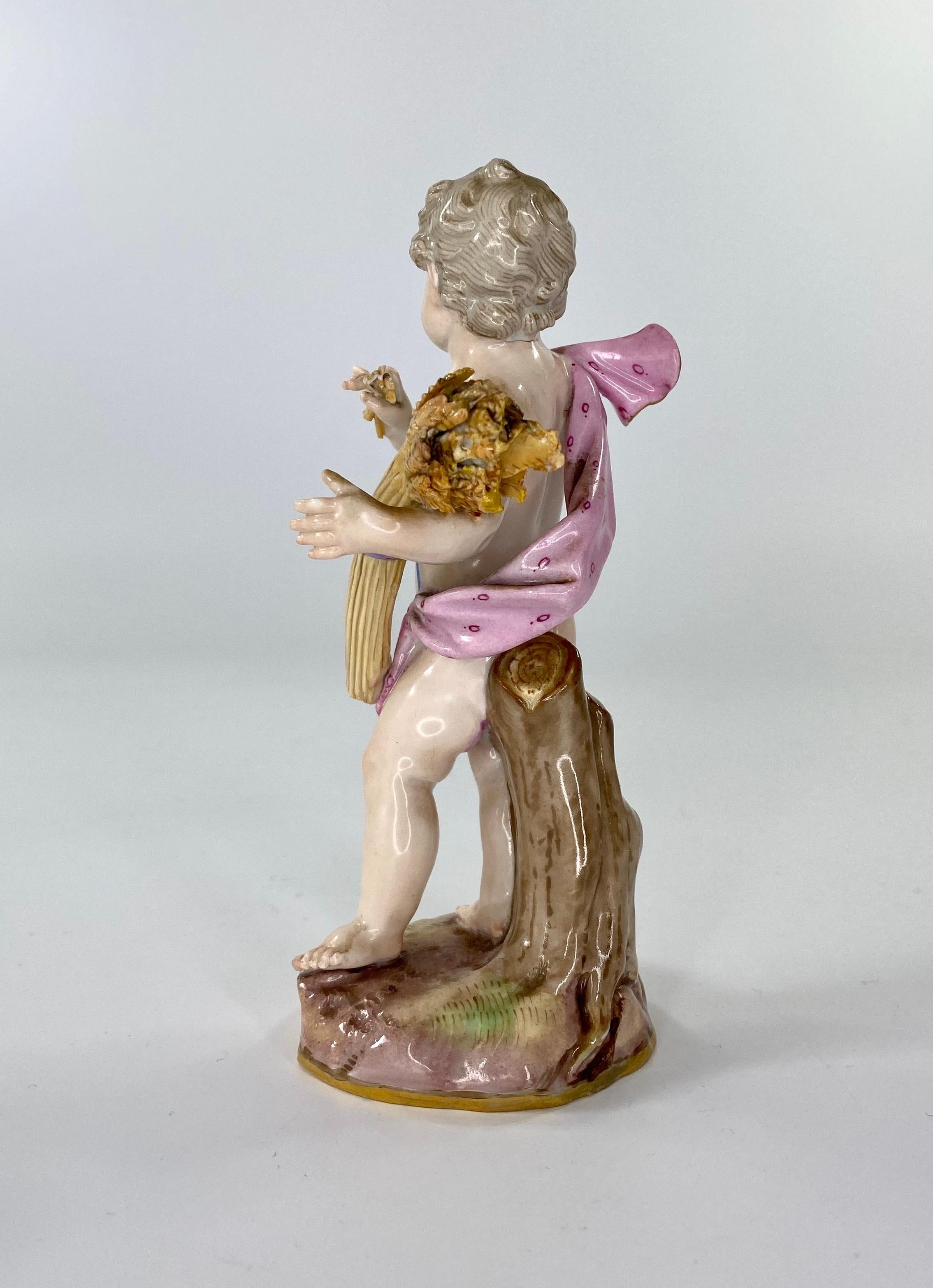 Meissen Porcelain Putti, c. 1870 at 1stDibs