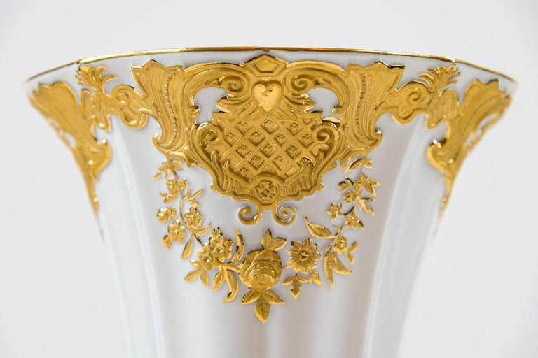 Meissen Porcelain Vase For Sale at 1stDibs