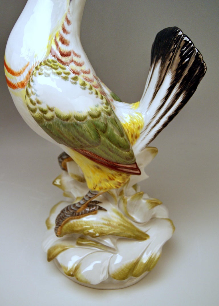 Meissen Tall Guianan Toucanet Art Deco Style 58 Cm Model 76025 Paul ...