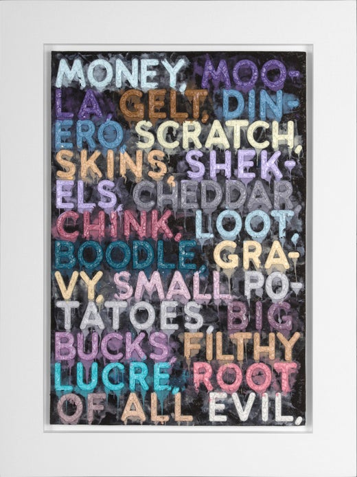 Mel Bochner - Head Honcho For Sale at 1stDibs