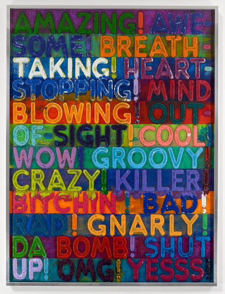 Mel Bochner - "Amazing" For Sale at 1stdibs