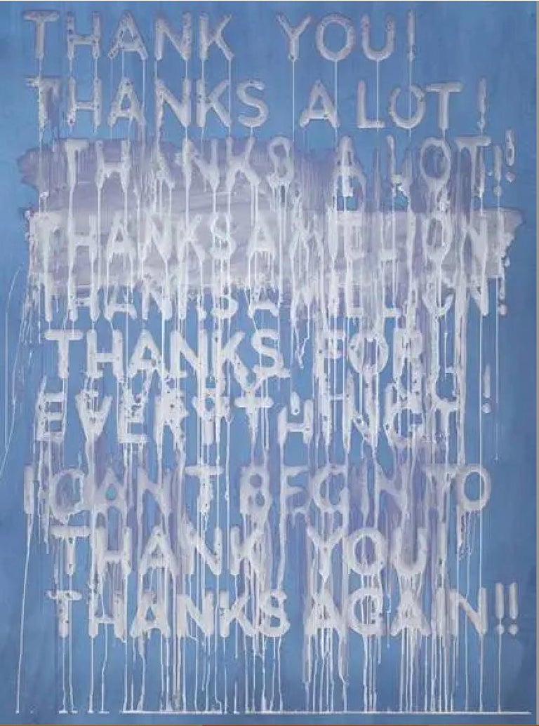 Mel Bochner - Thank you! For Sale at 1stDibs
