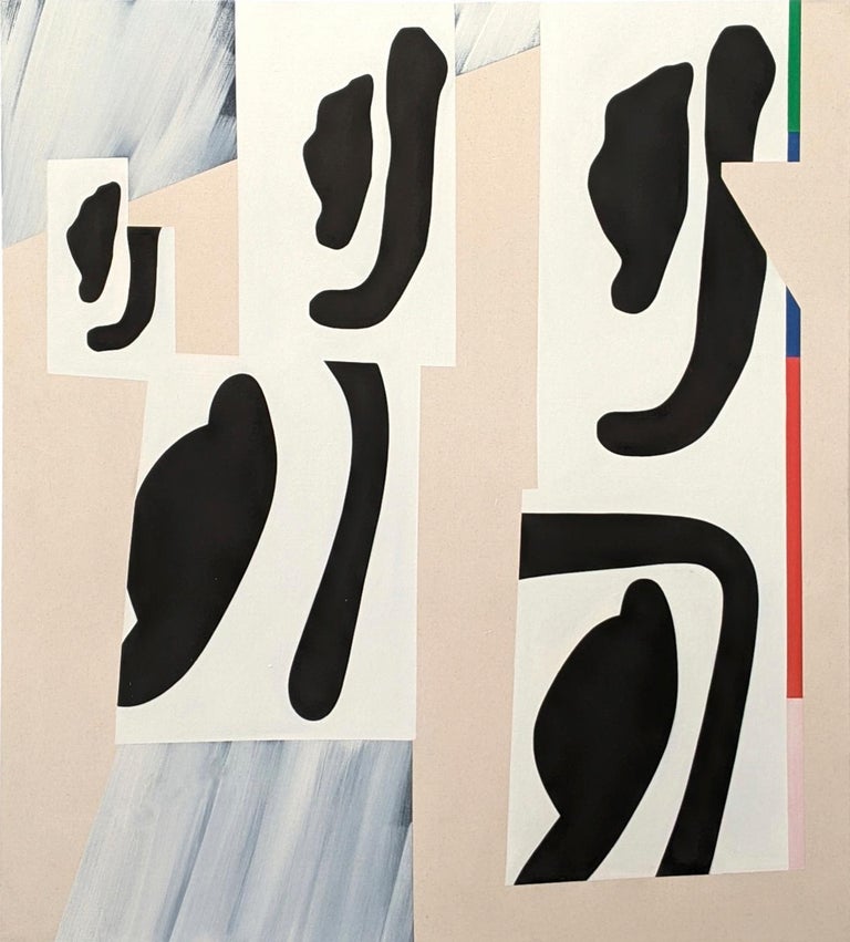 Mel Davis - Eyes - expressive, colourful, contemporary, abstract, oil ...