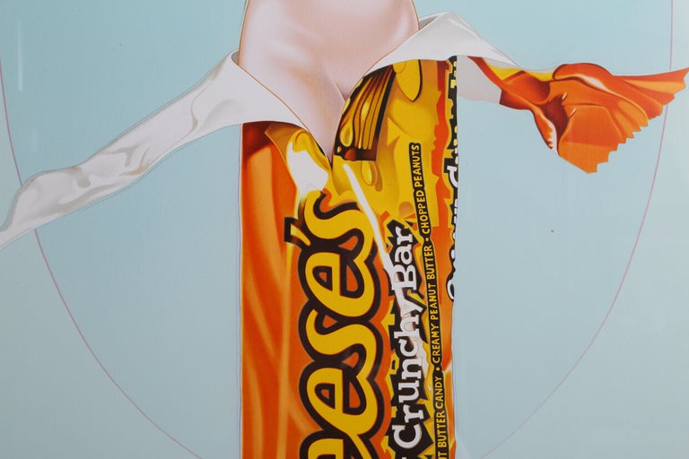 Mel Ramos – Reese's Rose, Pop-Art-Lithographie von Mel Ramos im Angebot ...