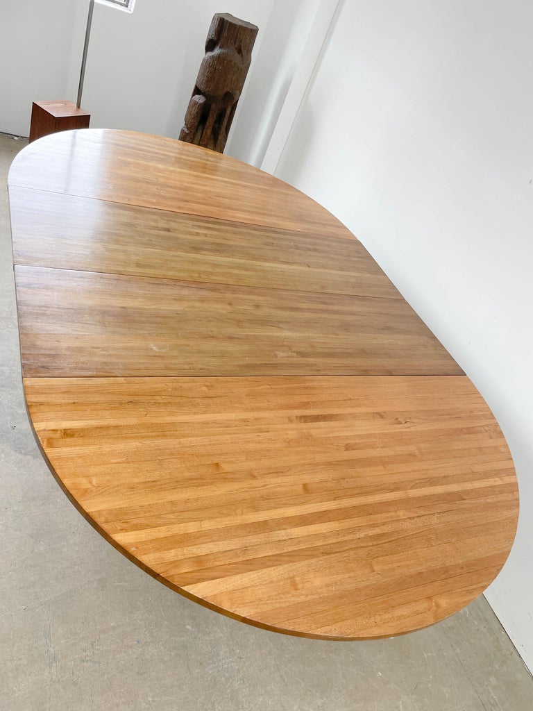 Mel Smiley Large Vintage Expanding Table For Sale at 1stDibs