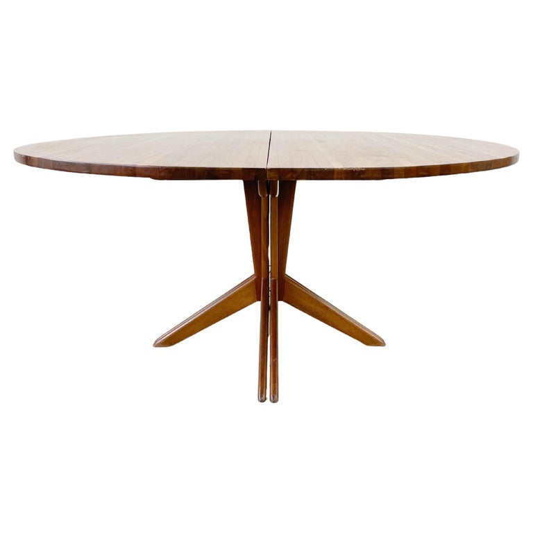 Mel Smiley Large Vintage Expanding Table For Sale at 1stDibs