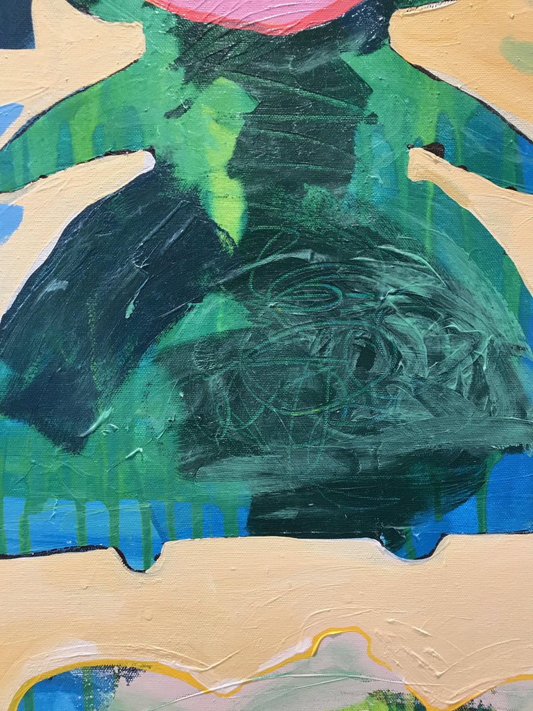 Melanie Yazzie - Remembering Brittany, painting, Melanie Yazzie ...