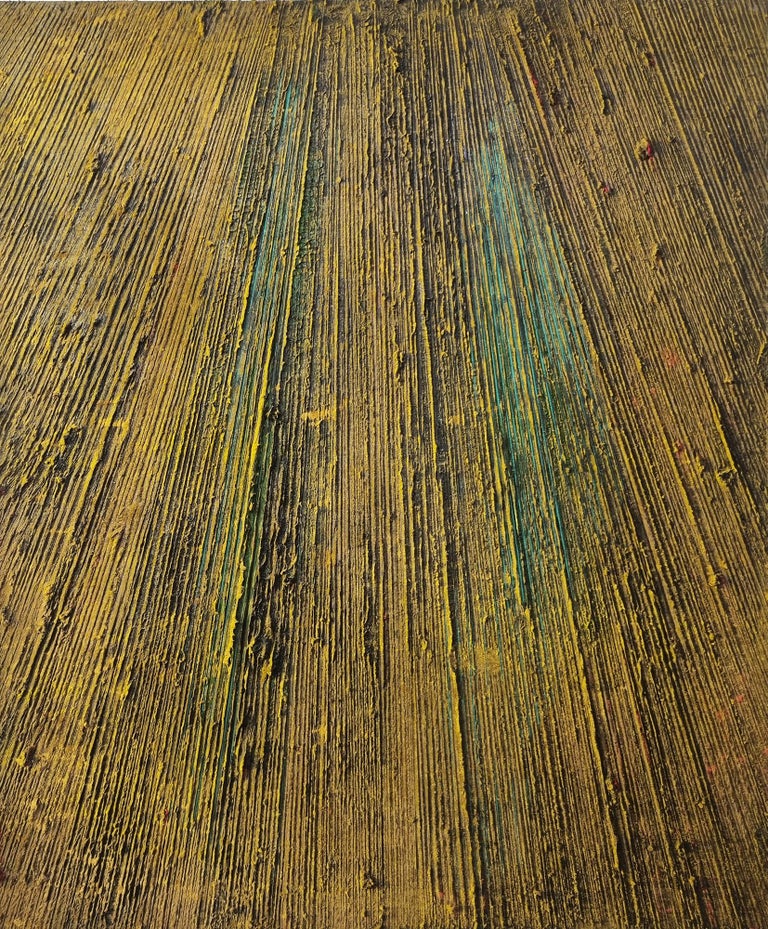 Melanie Comber - Alongside - Contemporary, Oil and pigment on canvas by ...