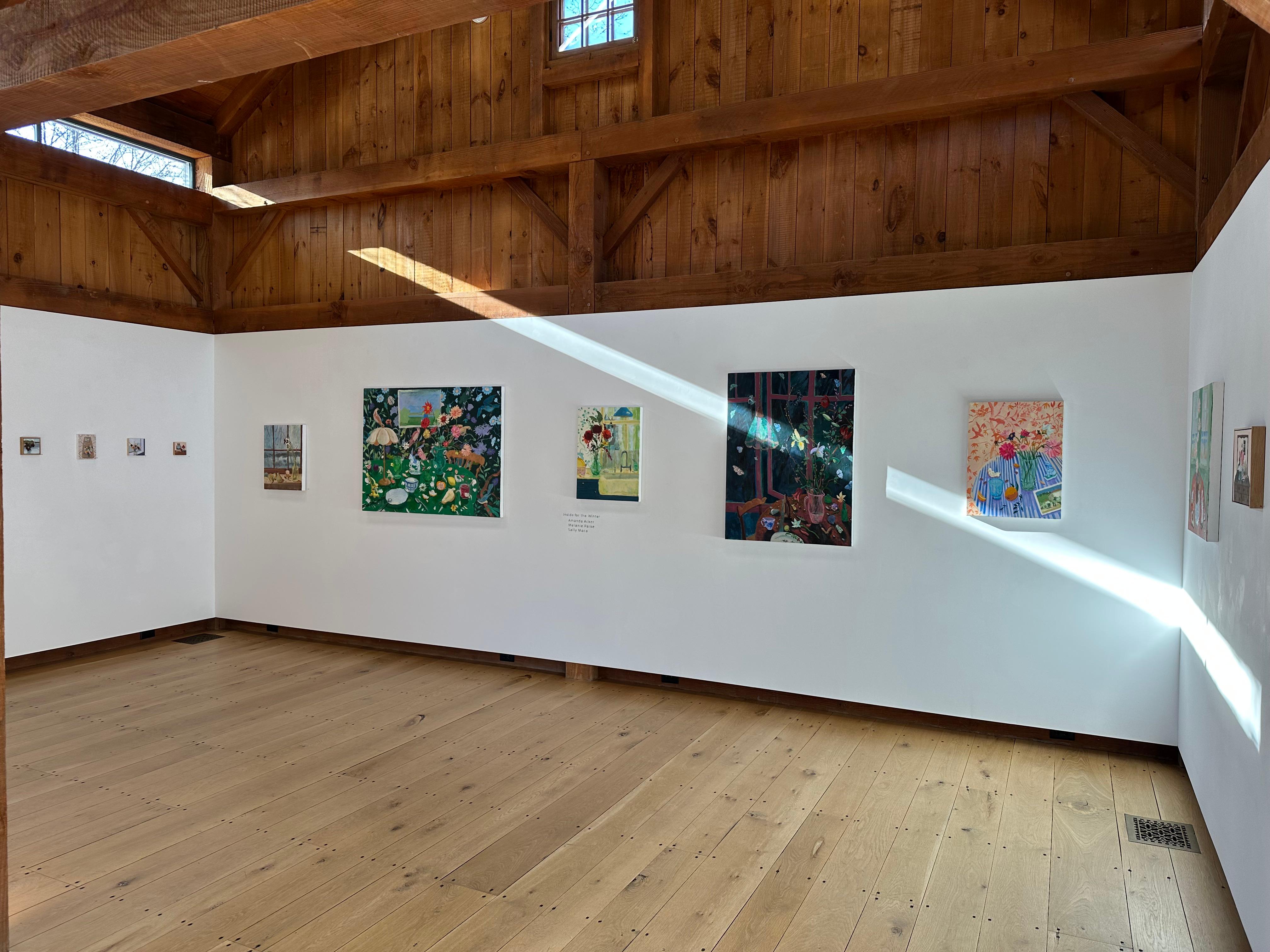 Melanie Parke - Nights Are For Moths - Contemporary Still Life Flowers ...