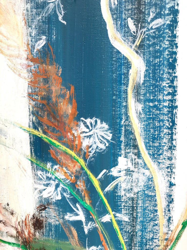 Melanie Parke - "Tulip Band" Matisse-like Still Life/Interior of Tulips ...