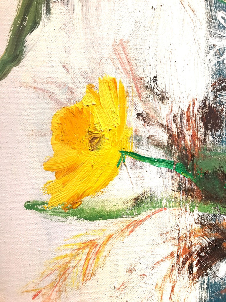 Melanie Parke - "Tulip Band" Matisse-like Still Life/Interior of Tulips ...