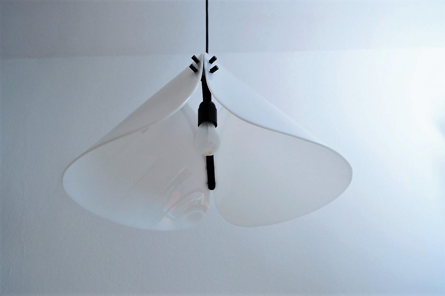 Melilla Pendant Lamp by Vico Magistretti in Plexiglass, Made in Italy ...