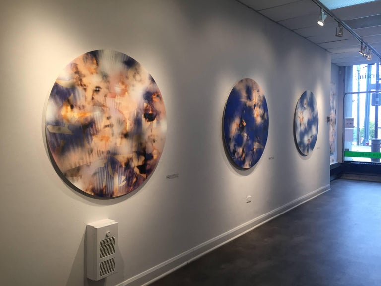 Melisa Taylor Metzger - Nacre, plea and entice 5 (grid painting ...