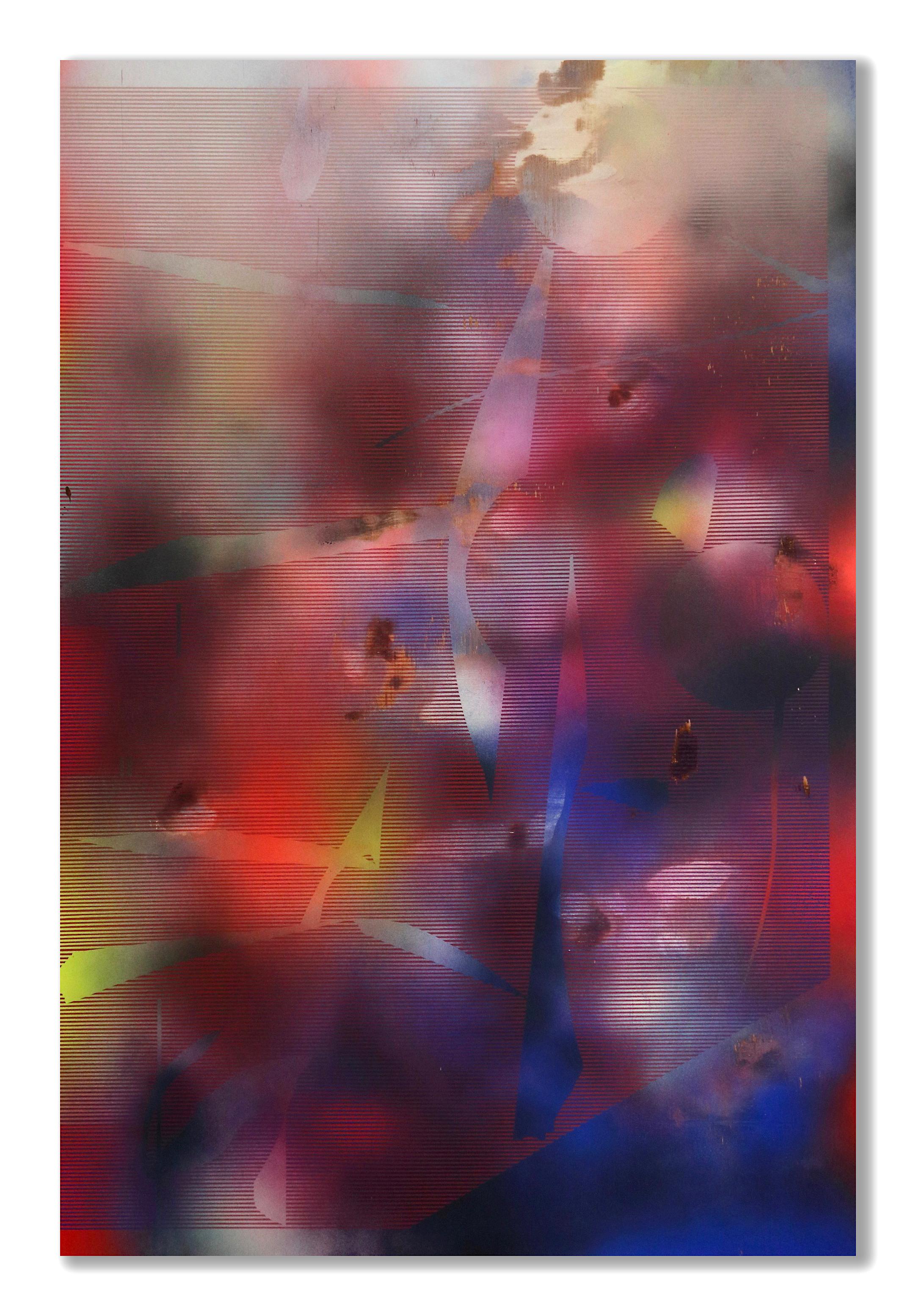 Melisa Taylor Metzger - in City and in Forest 37 (grid painting ...