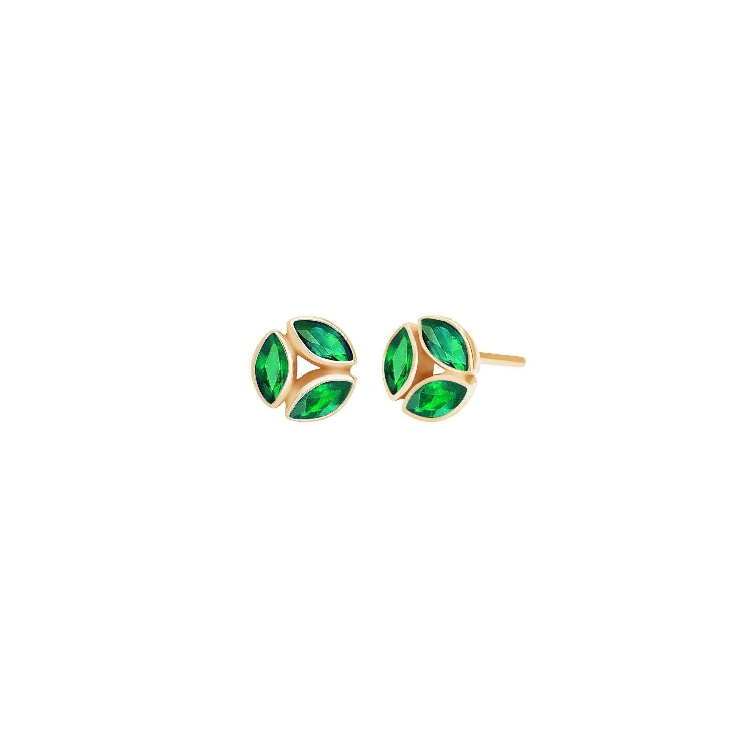 Melissa Kaye Hazel Tsavorite Earrings For Sale at 1stDibs | hazel ...