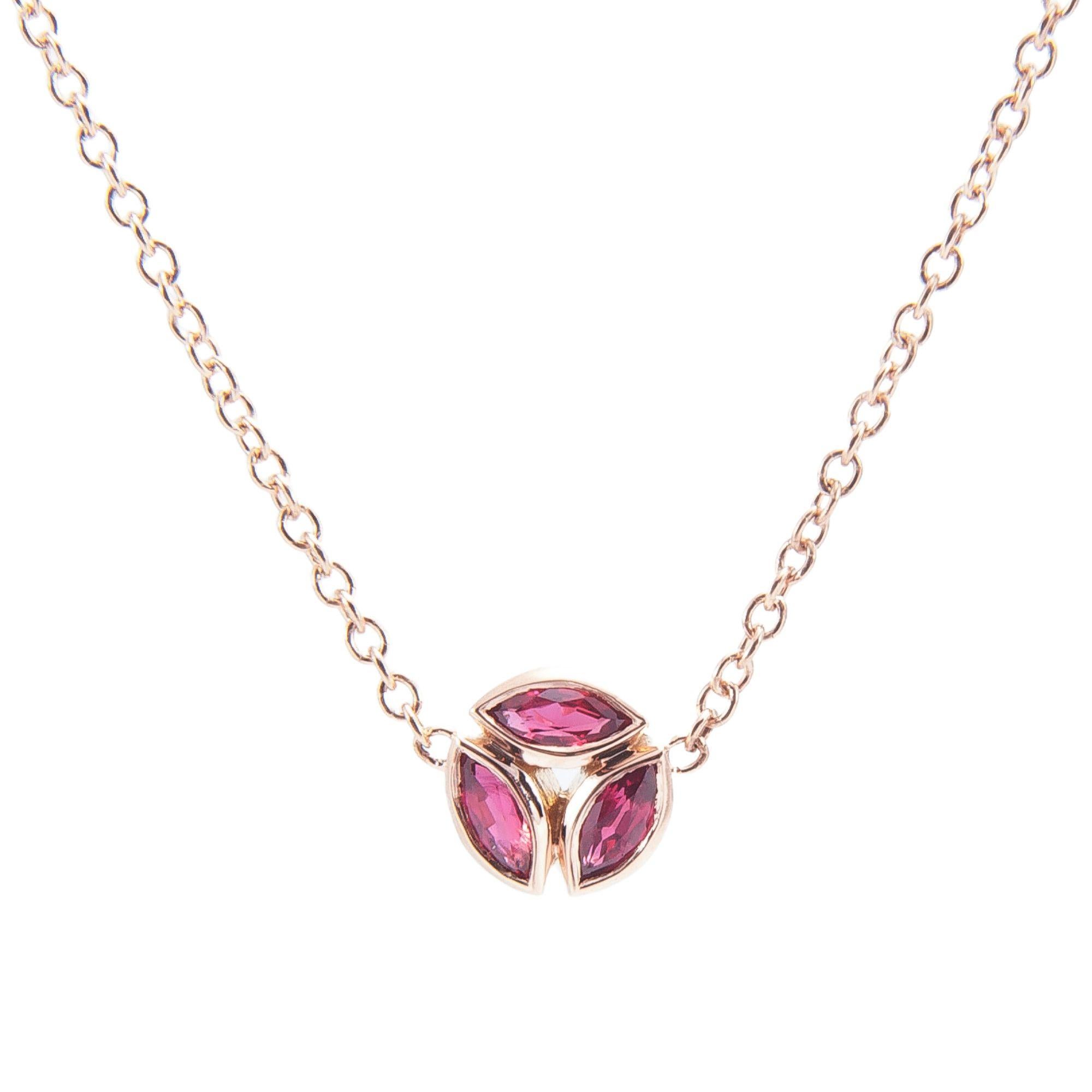 Melissa Kaye Ruby Hazel Necklace For Sale at 1stDibs