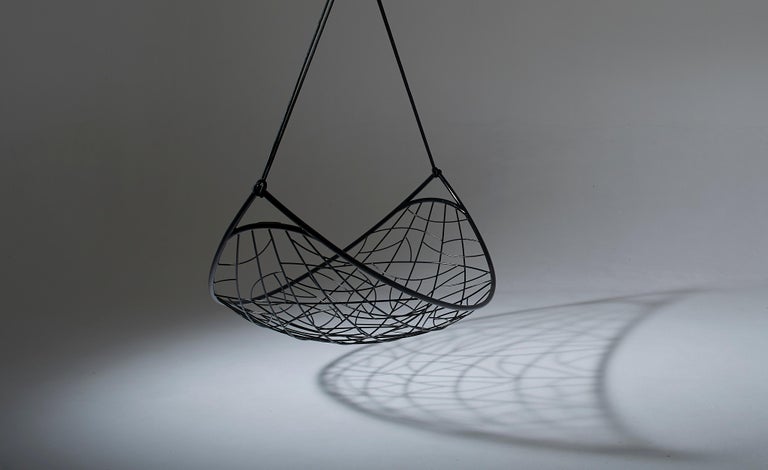 Melon Hanging Swing Chair Modern Daybed In/Outdoor White For Sale at ...