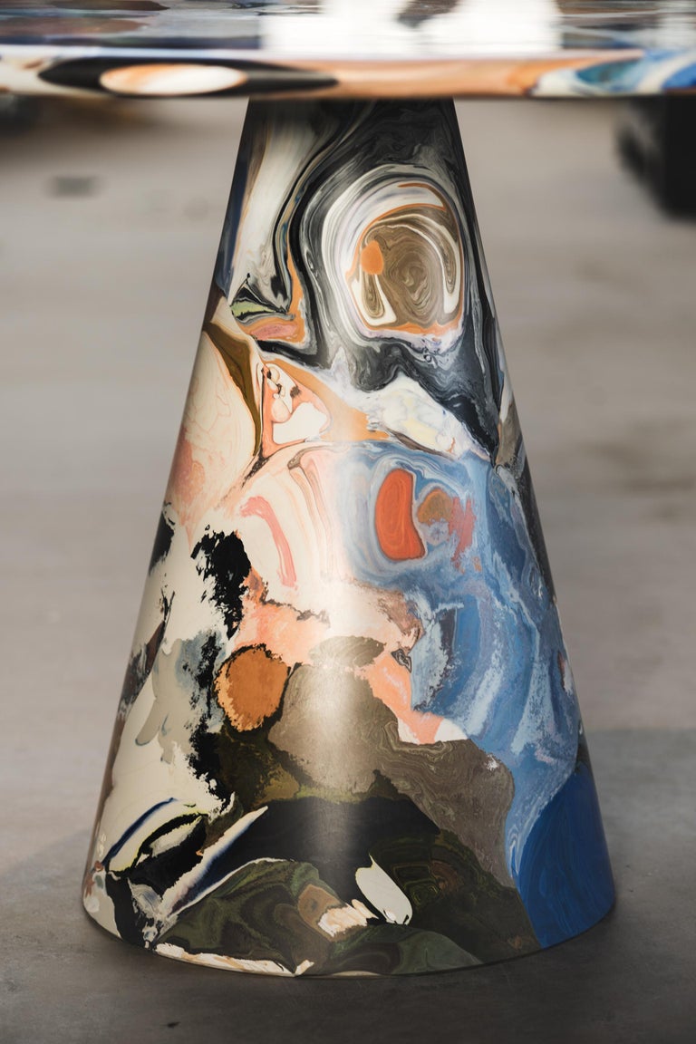 Melting Pot Side Small Table Kooij at 1stDibs