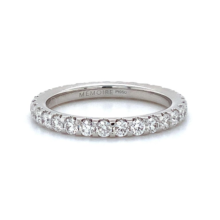 Memoire Odessa Collection 1.04 Carat Diamond Eternity Band Set in ...