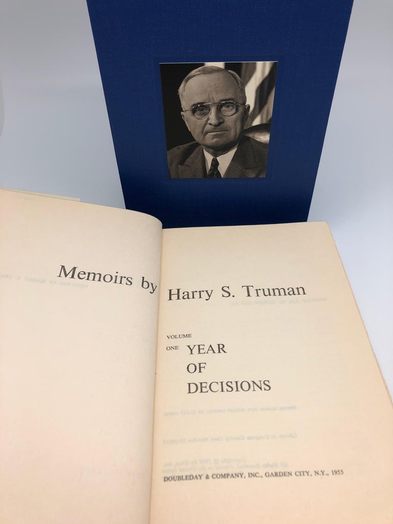 Harry Truman's Memoirs, Signed and Inscribed, Special Kansas City ...