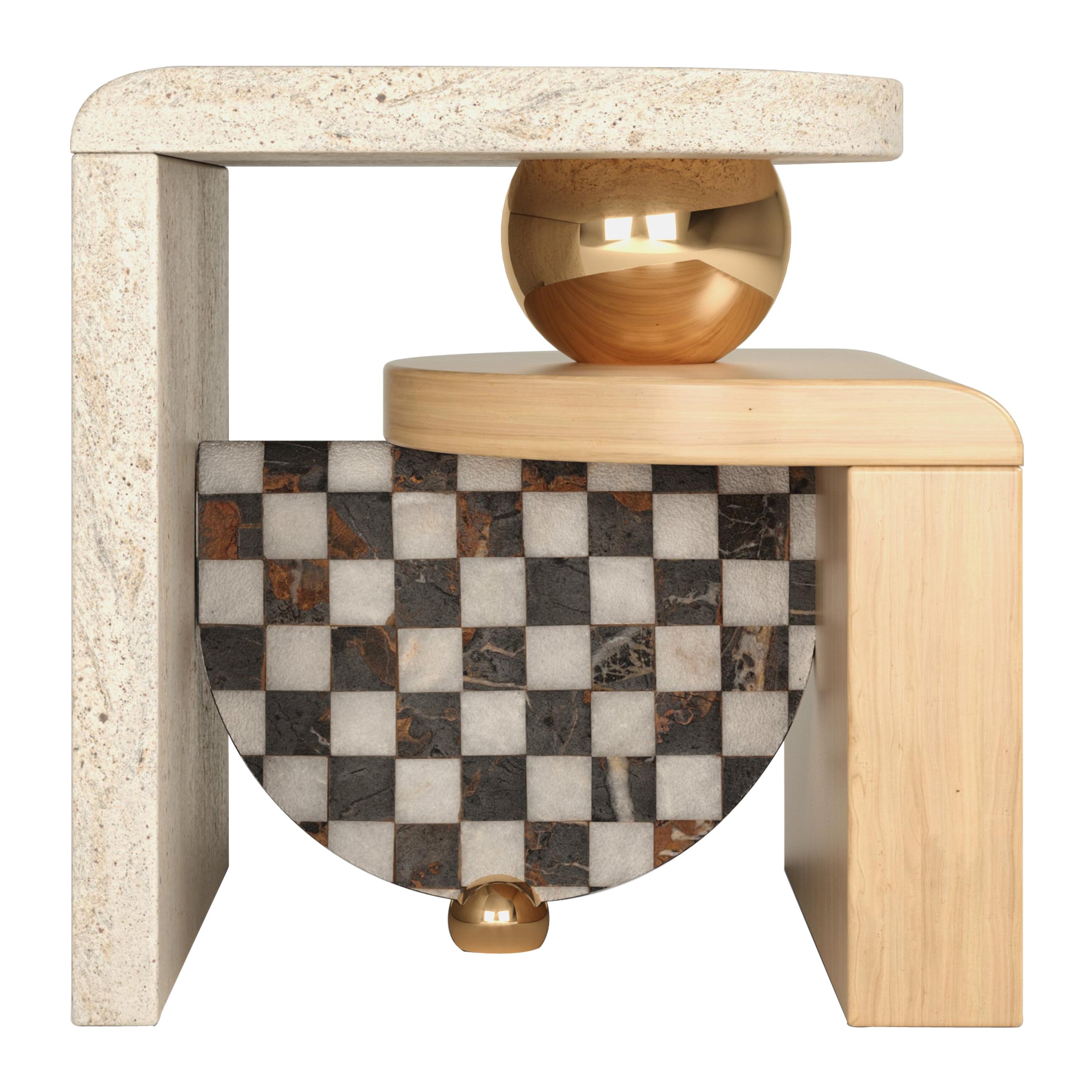 Memphis Inspired Side Table/Stool Neo Laminati Collection For Sale at ...