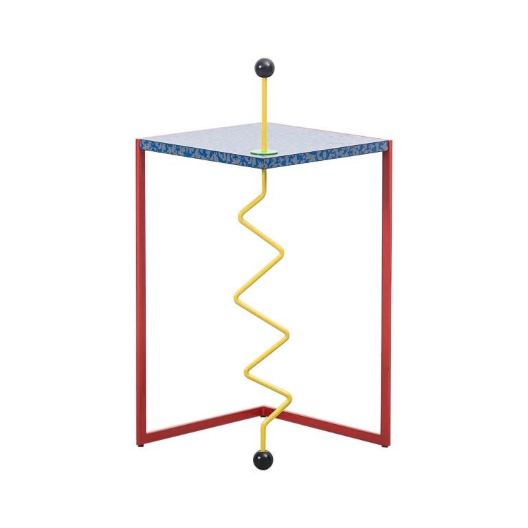 Memphis Inspired Side Table Designed by Hank Kwint at 1stDibs | memphis ...