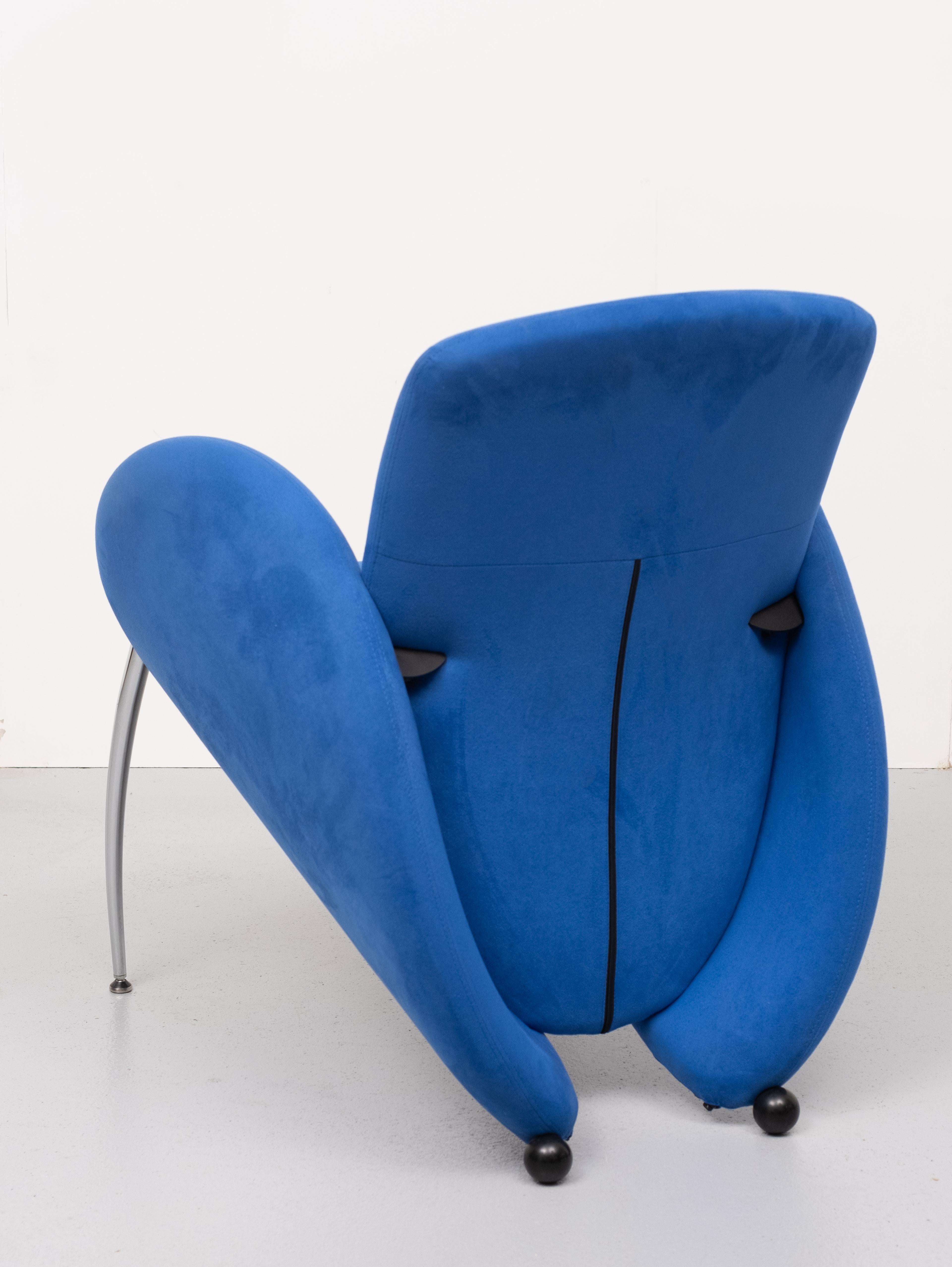 Memphis Style Arm Chair, 1980s at 1stDibs