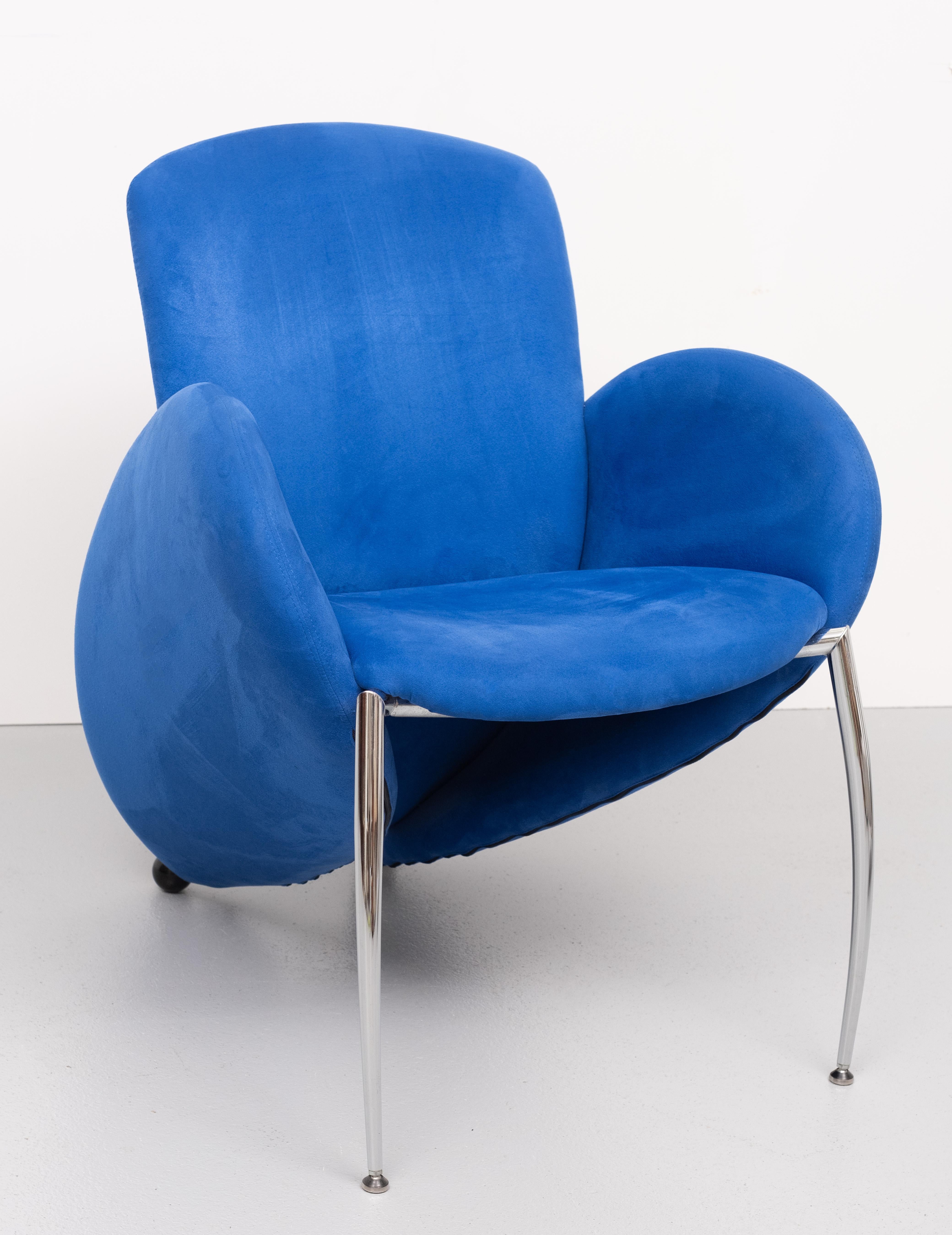 Memphis Style Arm Chair, 1980s at 1stDibs