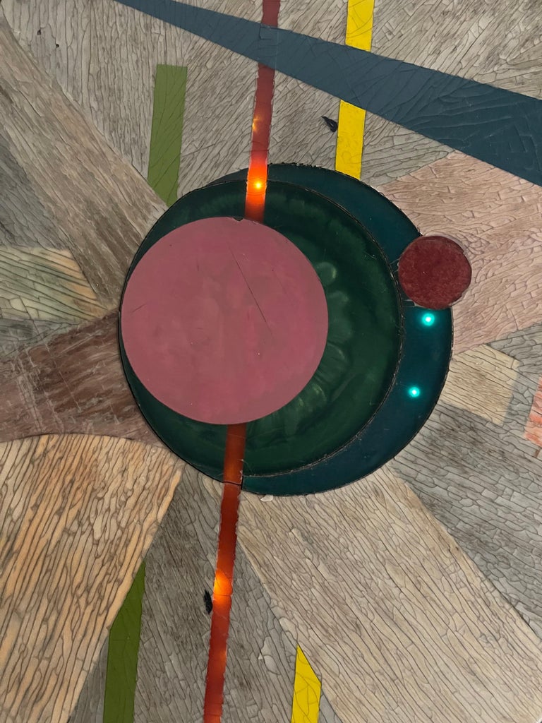 Memphis Style Industrial Table / Sculpture, by Jay Stanger, , Aluminum ...