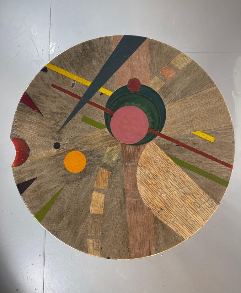 Memphis Style Industrial Table / Sculpture, by Jay Stanger, , Aluminum ...