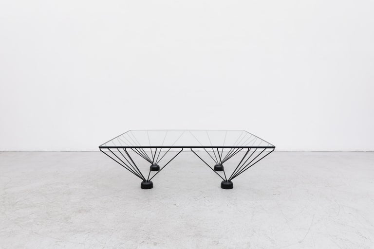 Memphis Style Pyramid Coffee Table Inspired by Ettore Sottsass For Sale ...