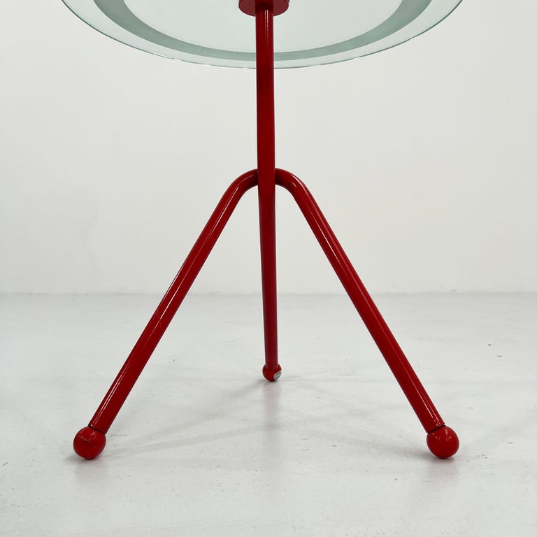 Memphis Style Side Table, 1980s at 1stDibs