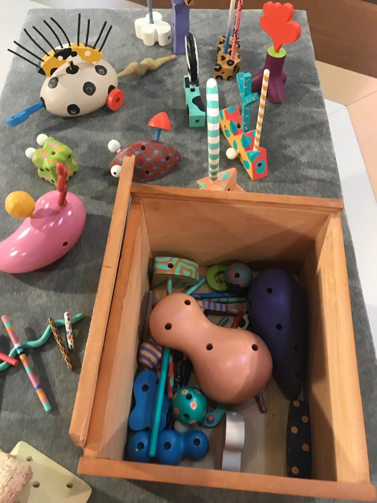 Memphis ZoLO Wooden Toys designed by Byron Glaser and Sandra Higashi ...