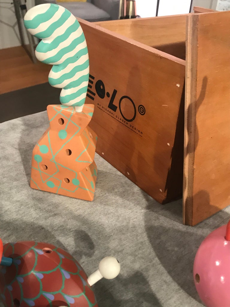 Memphis ZoLO Wooden Toys designed by Byron Glaser and Sandra Higashi ...