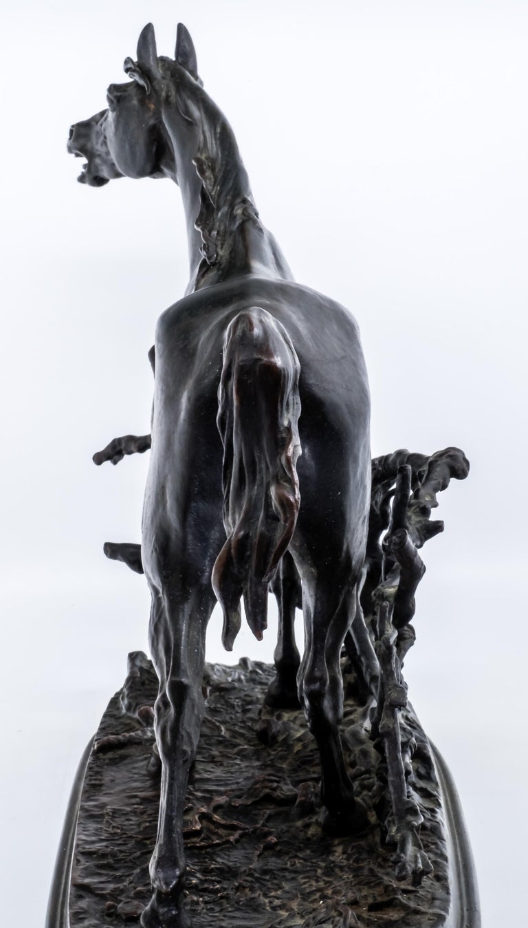 Mene, Bronze Figure of a Horse, French Late 19th Century at 1stDibs