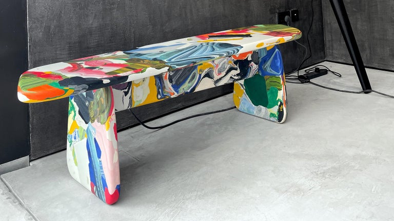 Menhir Bench Kooij For Sale at 1stDibs