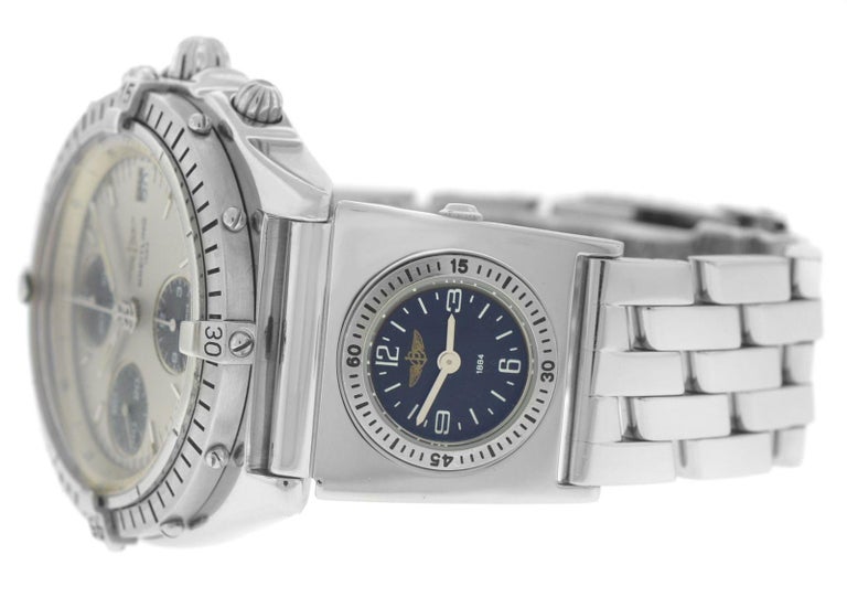 Men's Breitling Chronomat Chronograph Steel Automatic Watch at 1stDibs