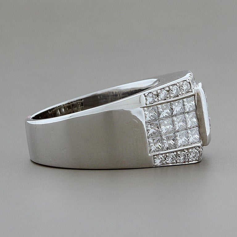 Men’s Diamond Gold Ring at 1stDibs