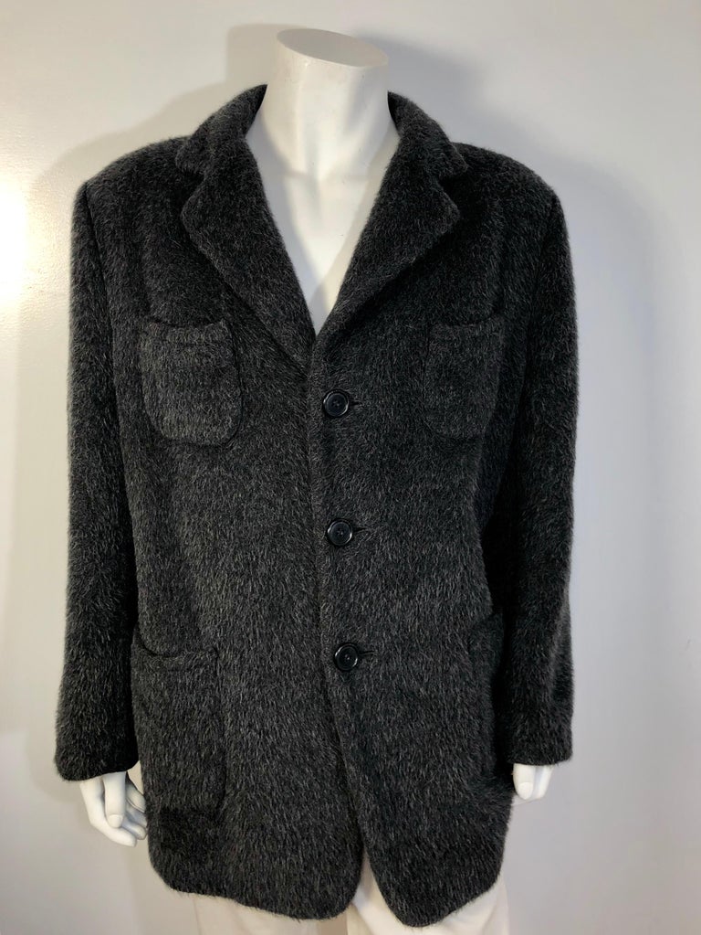 Men's Dolce and Gabbana Alpaca Coat at 1stDibs | mens alpaca coat ...