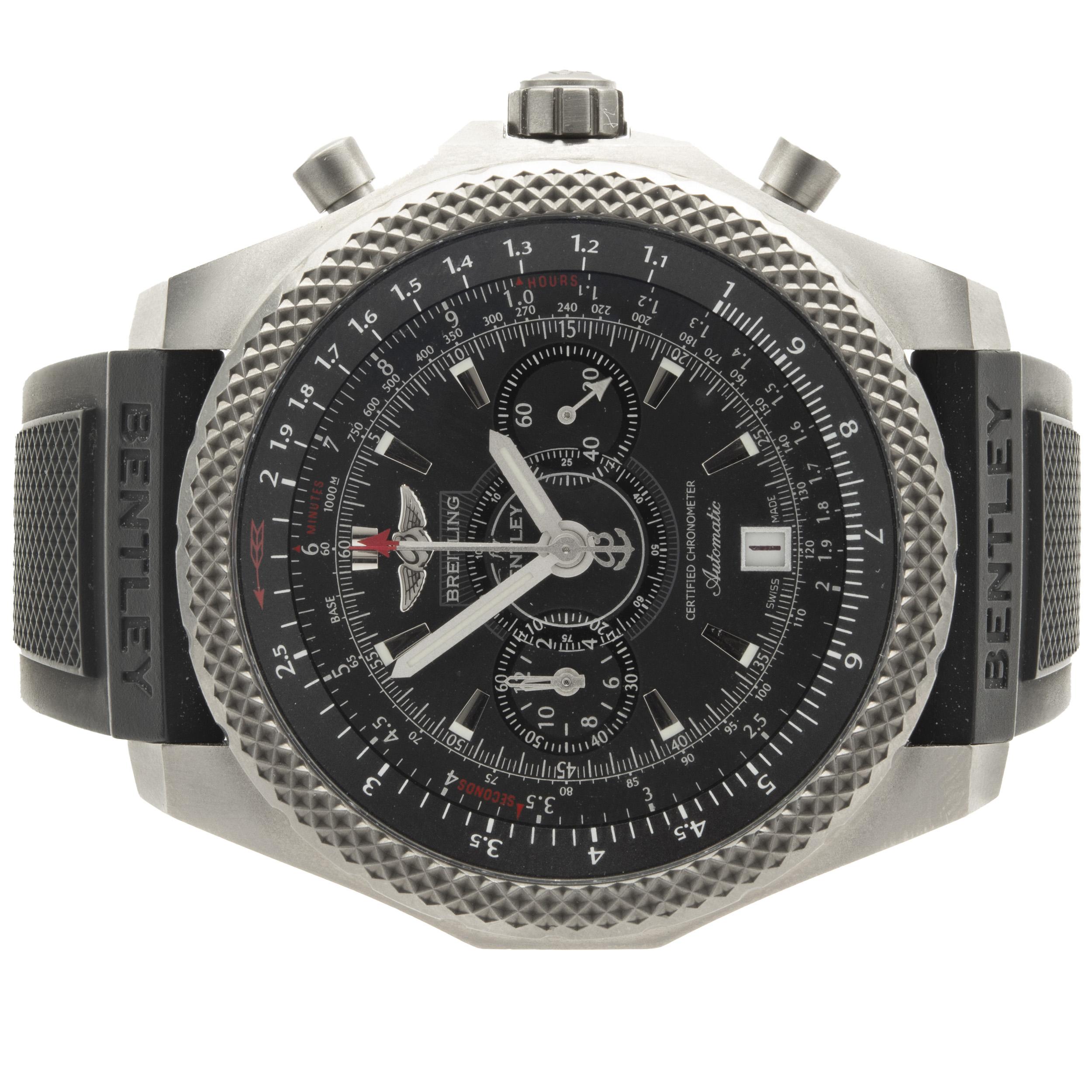 Mens Limited Series Breitling for Bentley Titanium Supersports ...