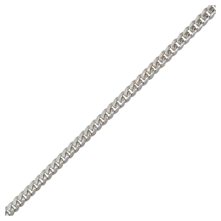 Men's Miami Cuban Link Chain 14 Karat in Stock For Sale at 1stDibs