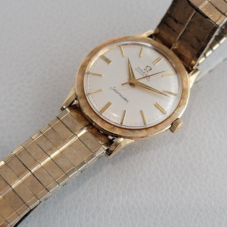 Mens Omega Seamaster 34mm Gold-Capped Automatic 1960s All Original JM15 ...