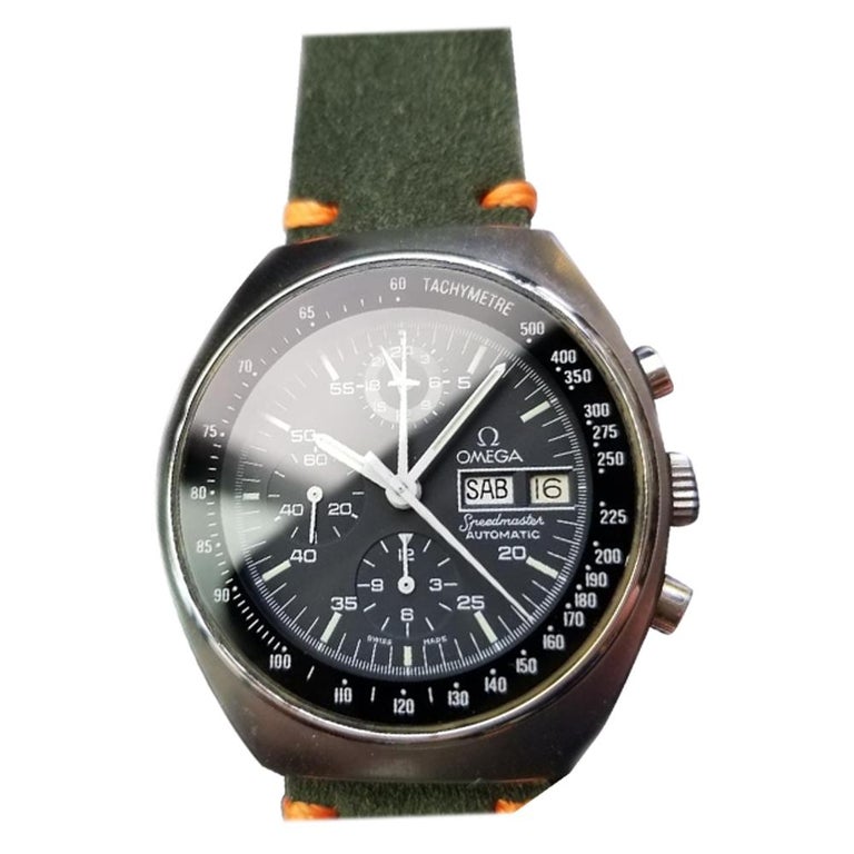 Mens Omega Speedmaster Mark 4.5 Chronograph Automatic 1980s LV289GRN ...