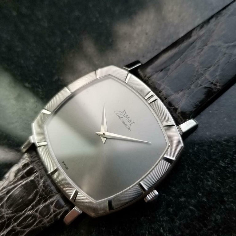 Men's Piaget 18 Karat Gold Ultra-Thin Ref.12423 Automatic 1960s Swiss ...