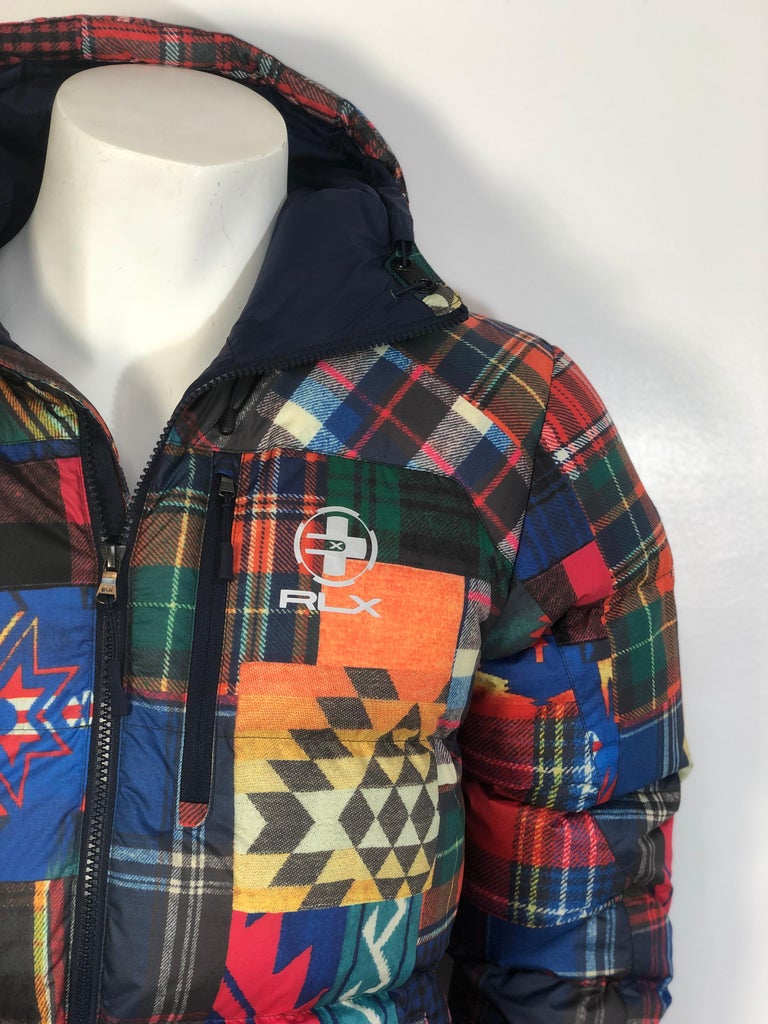 Mens RLX Ralph Lauren Plaid Puffer Jacket at 1stDibs | rlx puffer ...