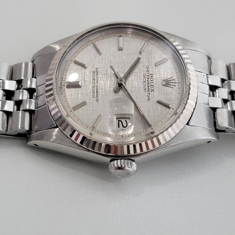 Mens Rolex Oyster Datejust Ref 1601 36mm Automatic 1970s All original ...