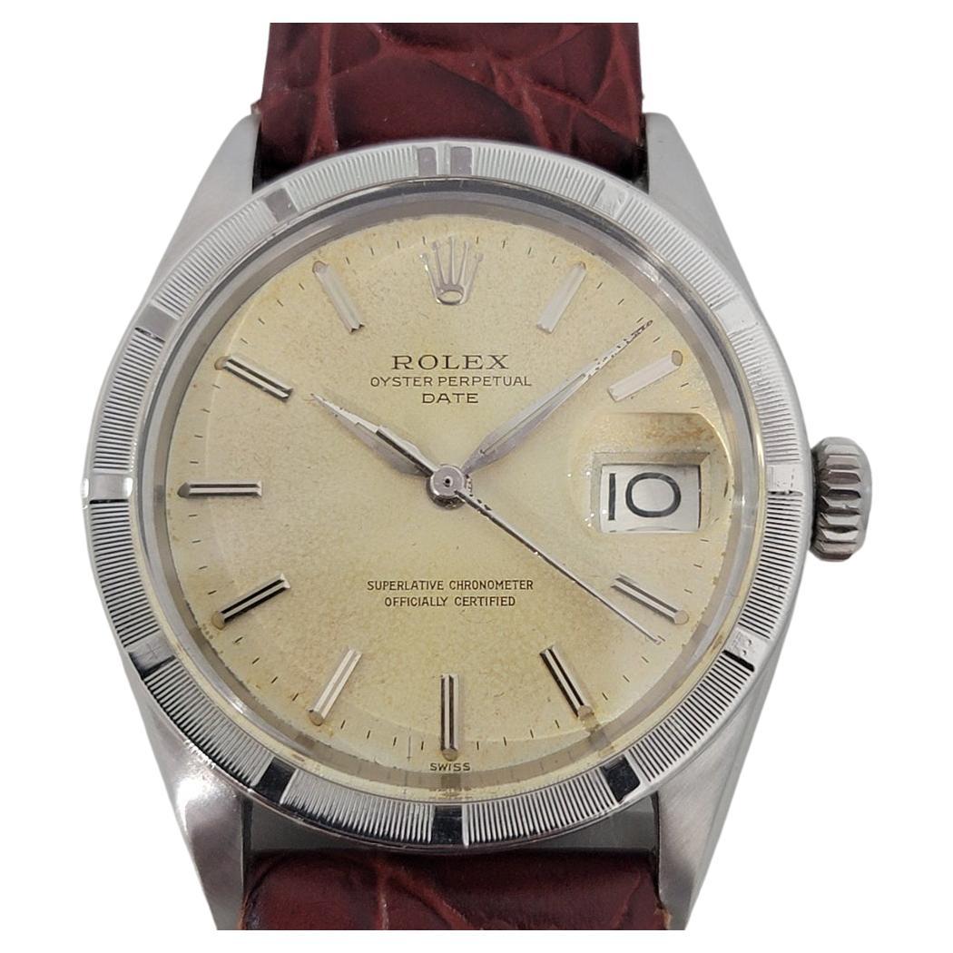 Midsize Rolex Oyster Perpetual 6549 Automatic Watch, c.1960s Vintage ...