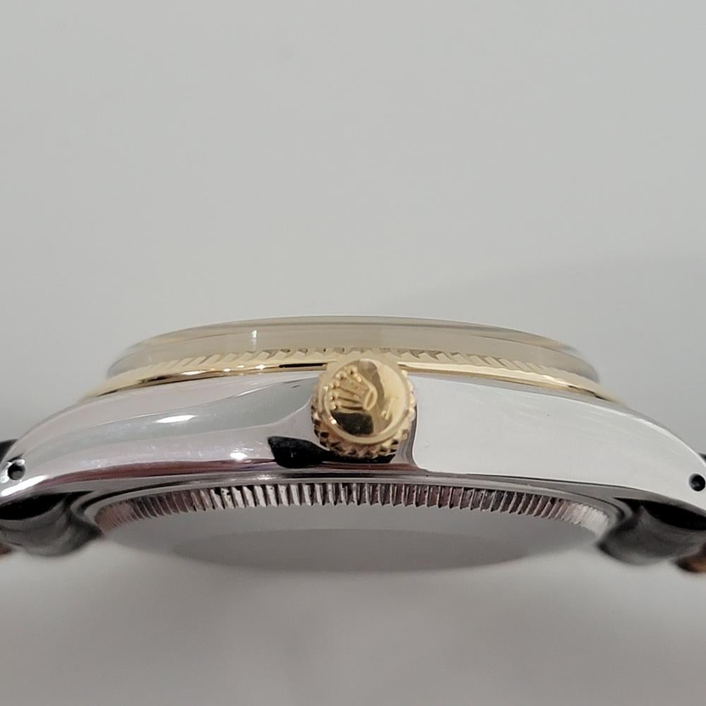 Mens Rolex Oyster Perpetual Ref 1005 14k Gold SS 1970s w Paper ...