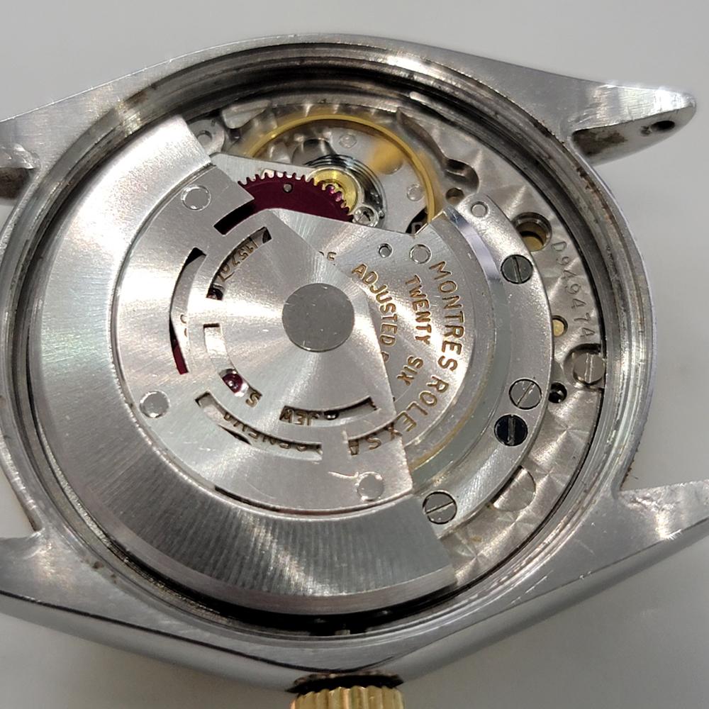 Mens Rolex Oyster Perpetual Ref 1005 18k Gold SS Automatic 1960s Swiss ...