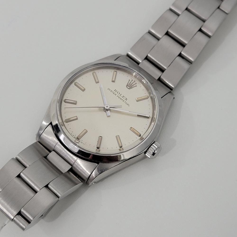 Mens Rolex Oyster Perpetual Ref 5552 Automatic 1970s Swiss Vintage ...